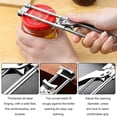 2 count Adjustable Stainless Steel Jar Opener - The Adjustable Jar ...