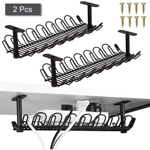Cable Management Tray Desk