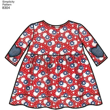 Simplicity Babies' Size XXS-L Dress Pattern, 1 Each - Walmart.com