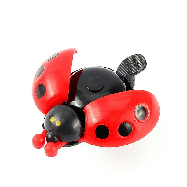 Bicycle Ladybug Bell, Plastic Bicycle Bell Shape Cute Ladybug Bicycle ...