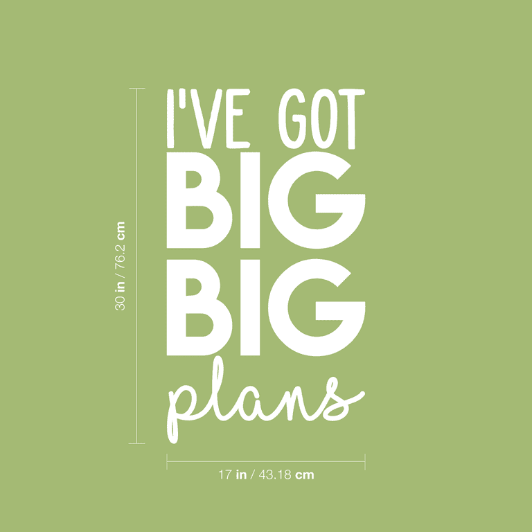 Big Plans Quotes