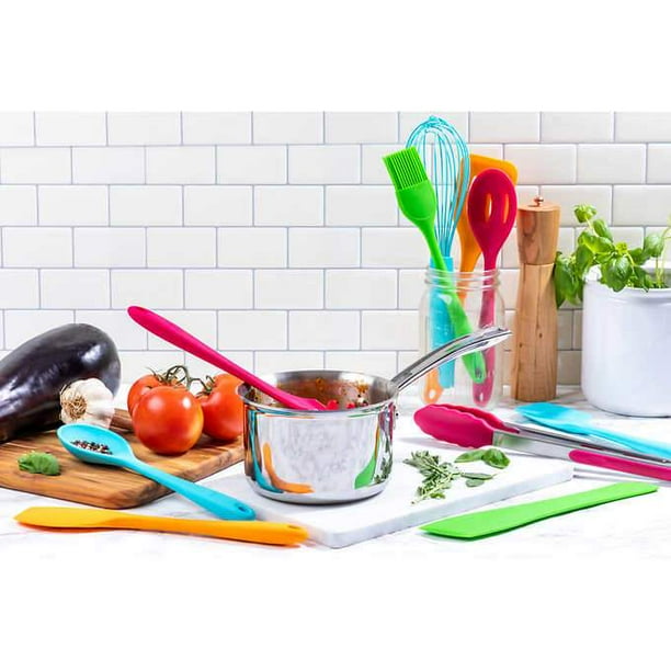Core Kitchen Antimicrobial Silicone Utensil Set, 10-piece - Walmart.ca