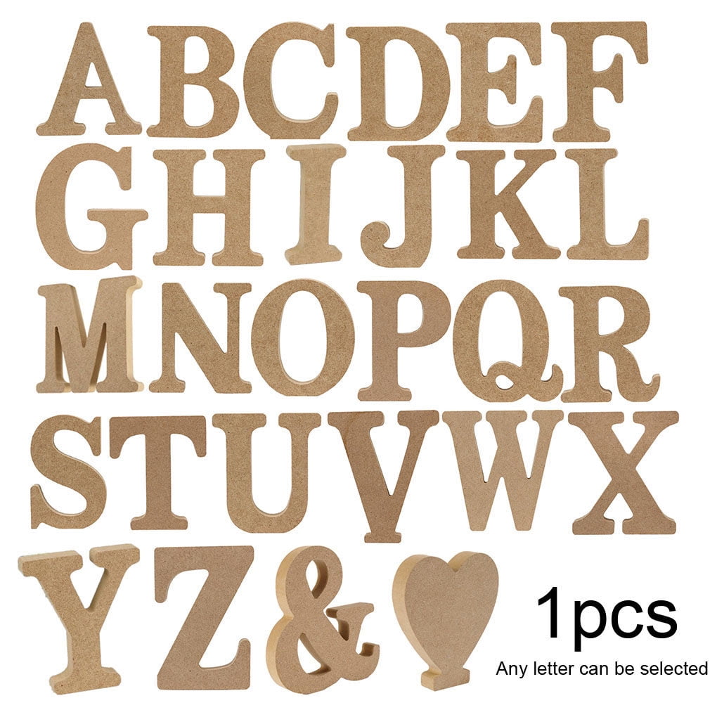 Hi FANCY Wooden Alphabet Letter Ornament Home Wedding Party Wall hi-fancy-wooden-alphabet-letter-ornament-home-wedding-party-wall