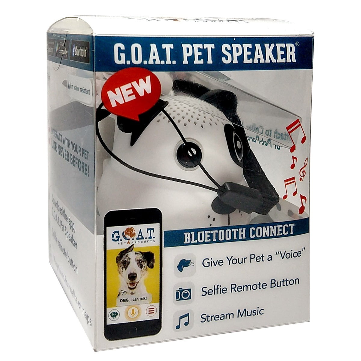 Pet Speaker Altavoz Bluetooth Goat Perro Mascota No Label Pet Speaker ...