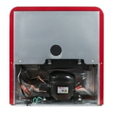 Magic Chef 1.6 cu. ft. Retro Mini Refrigerator in Red, Without Freezer ...
