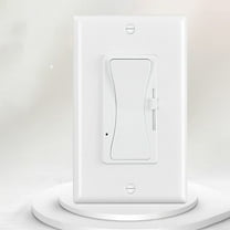 Leviton VZM10-1LE Vizia Rocker Light Dimmer Switch, Incandescent Only ...