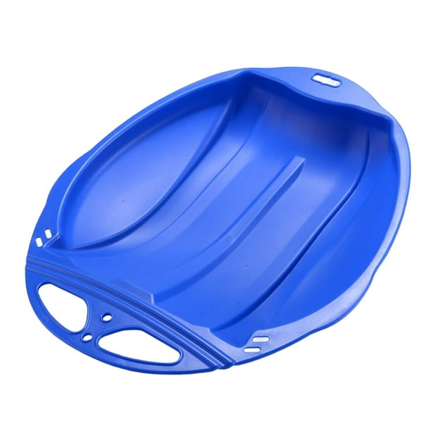 Kids Snow Sled Sledge Downhill Sled Heavy Duty Toboggan Luge Sleigh for ...