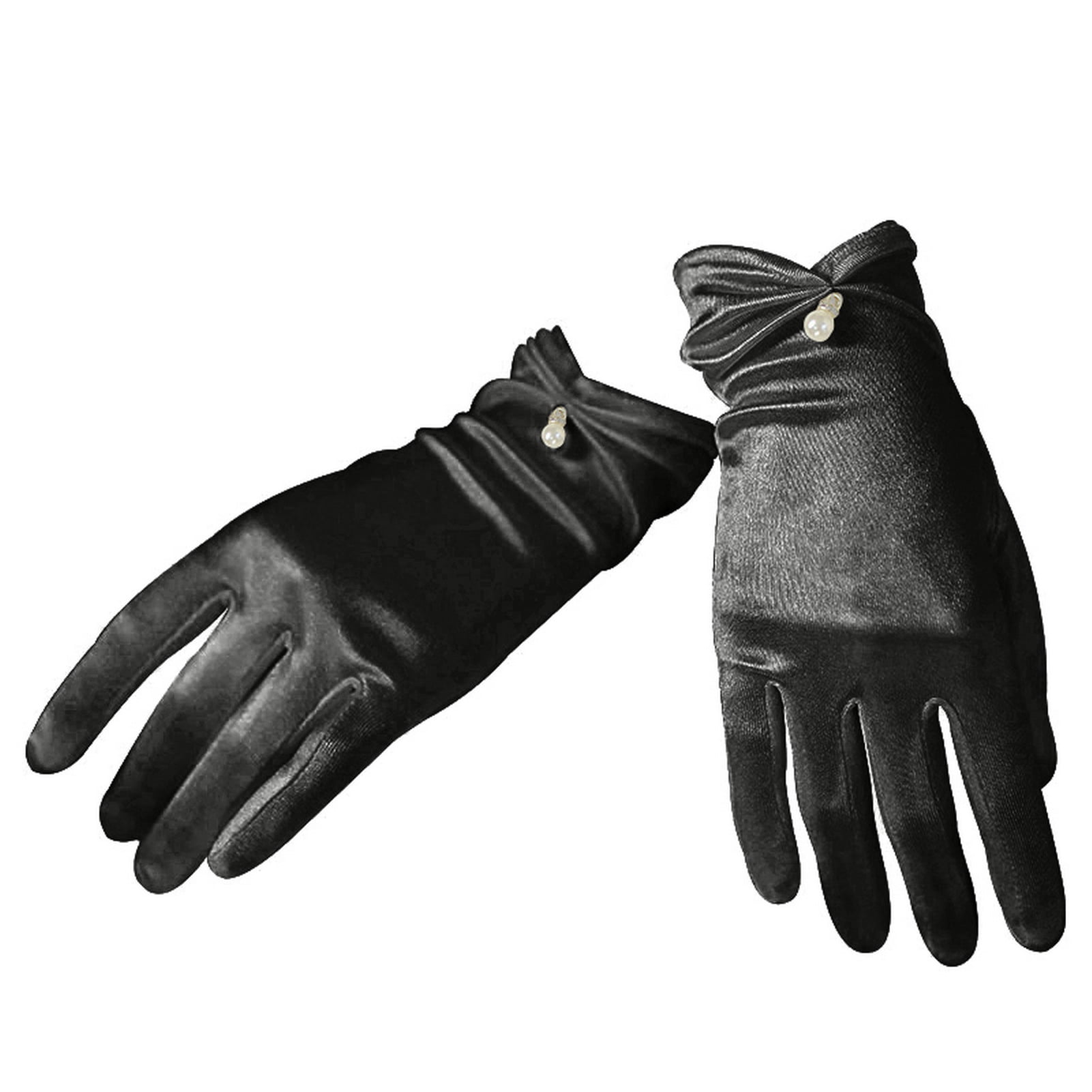 Click here for Visland 1 Pair Faux Pearls Decor Shirring Cuffs Br... prices