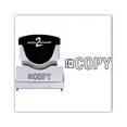 ACCUSTAMP2 Pre-Inked Shutter Stamp, Blue, COPY, 1 5/8 x 1/2 -COS035581 ...