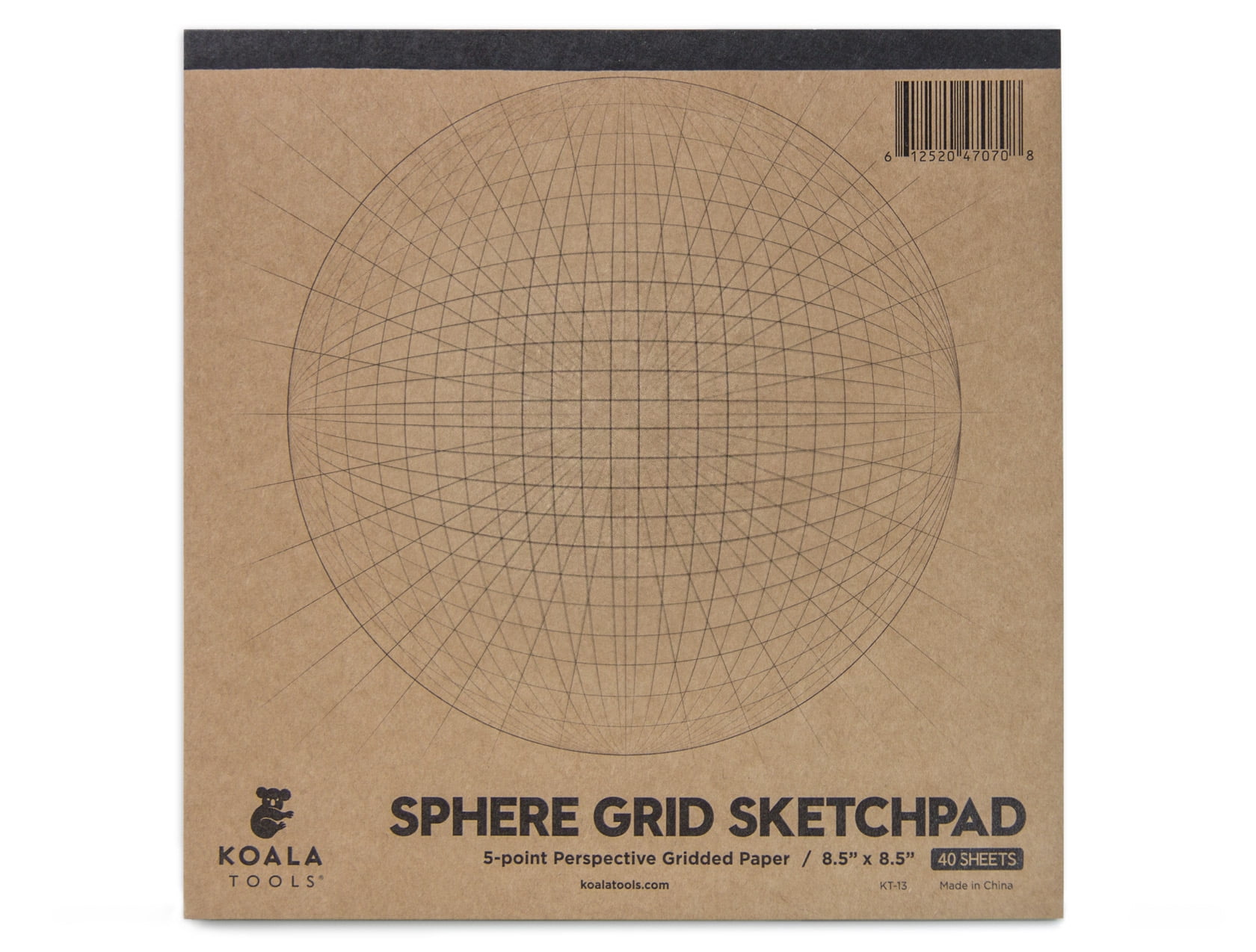 Koala Tools Sphere Grid (5-point) Perspective Drawing Handbook | 8.5" x ...