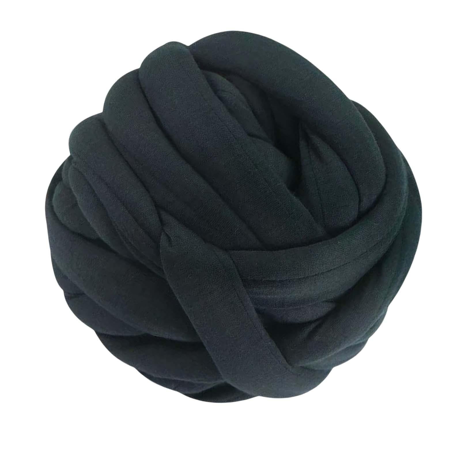 Chunky Wool Yarn, Hand Knitting Yarn Crafts Washable Bulky Giant Wool ...