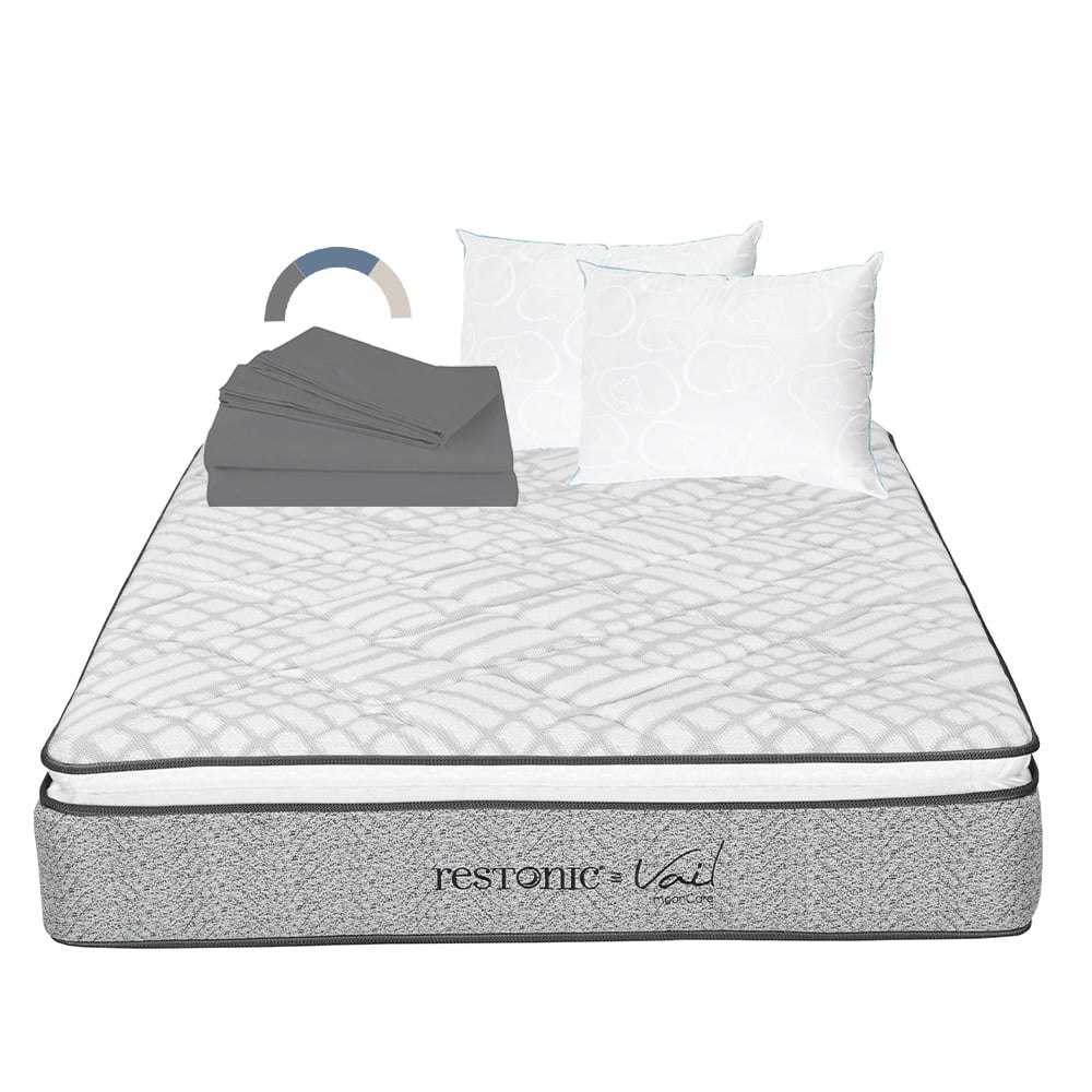 Colchon Vail Queen Size+Almohada Oso 2+Sabanas Basic | Walmart en línea