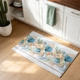 Doormat Bathroom Rugs 16x24in, Summer Sea Star Shell Coral Non Slip ...