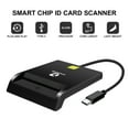 Zoweetek USB C CAC Reader, DOD Military CAC Card Reader for Windows Mac ...