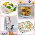Crtiin 20 Pack Floral Decoupage Napkins, Decorative Flower Cocktail ...
