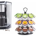 K-Cup Storage Coffee Capsules Pod Holder Carousel Capsule Display ...
