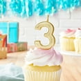 12 Pack: Gold Number Candle by Celebrate It - Walmart Business Supplies