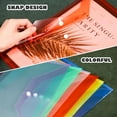 12 Pack Plastic Envelopes with Snap Closure, US Letter A4 Size Plastic ...