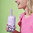 Yulu Instant Boba 10 Drink Variety Pack, Classic, Taro, and Strawberry ...