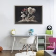Stupell Industries Paper Sculpture Style Fairytale Brown Framed Floater ...