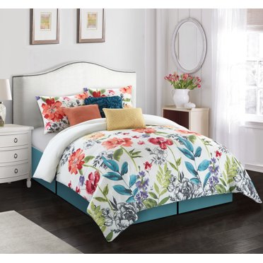 Versailles 7-piece Bedding Comforter Set - Walmart.com