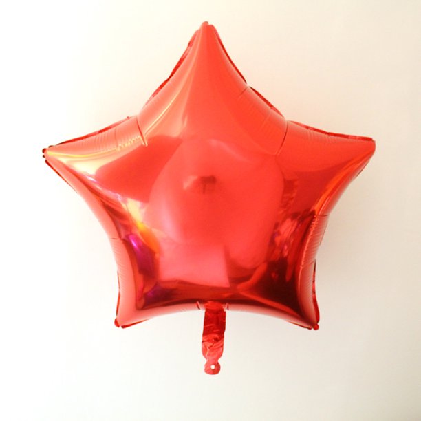 Gprince 18 Inch Aluminum Foil Balloon Geometric Shape Solid Color Thick