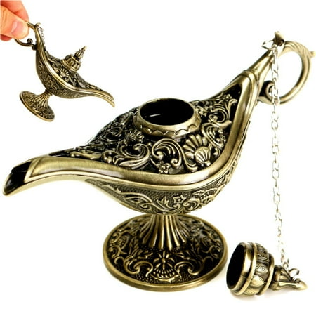 Fairy Tale Aladdin Magic Lamp Colored Lamps Tea Pot Lamp Vintage Retro ...