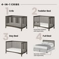 Child Craft London Crib and Changing Table Nursery Set, 4-in-1 ...