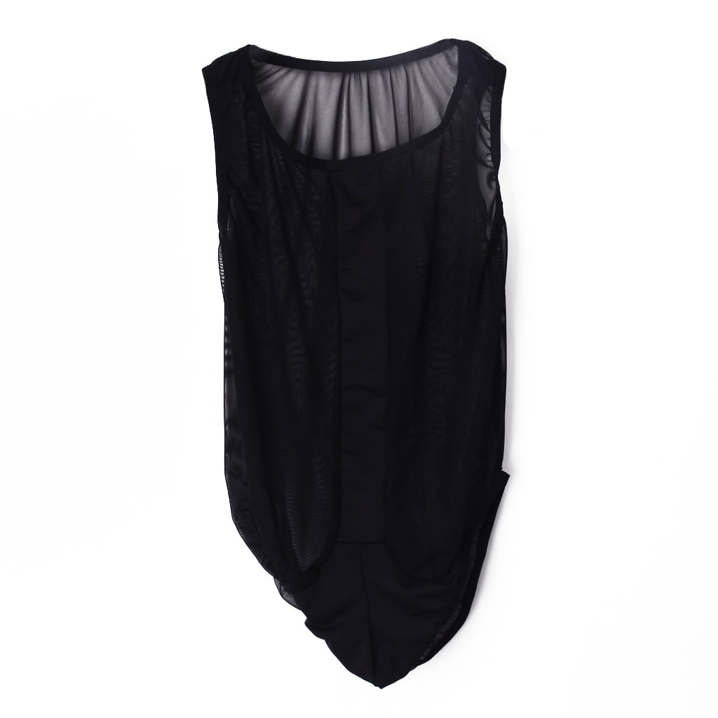 Bañador de malla Yuyangstore para hombre Teddy Stretch Body Sexy Men ...