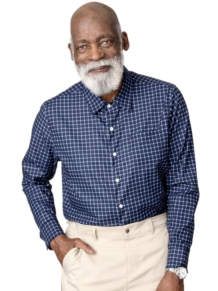 Joe & Bella Everyday Magnetic Button-Down - Walmart.com