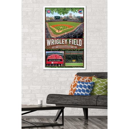 MLB Chicago Cubs - Wrigley Field 19 Wall Poster, 2 | Walmart Canada