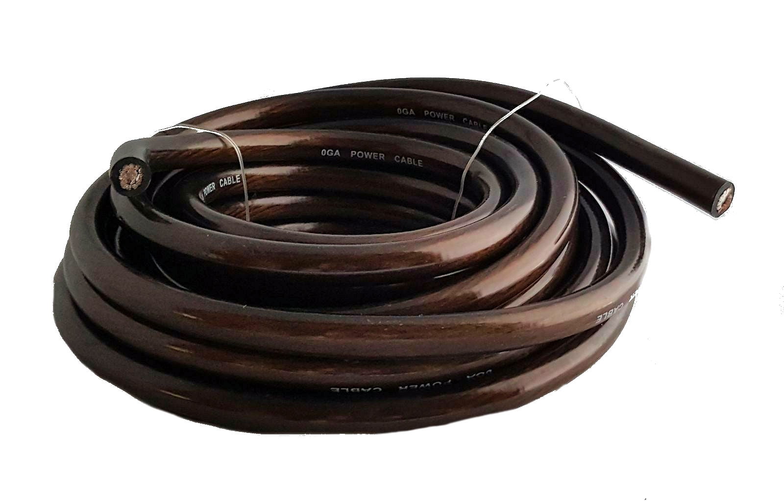 IMC Audio 1/0 Gauge CCA Power Ground Wire Cable (30ft Black) Battery ...