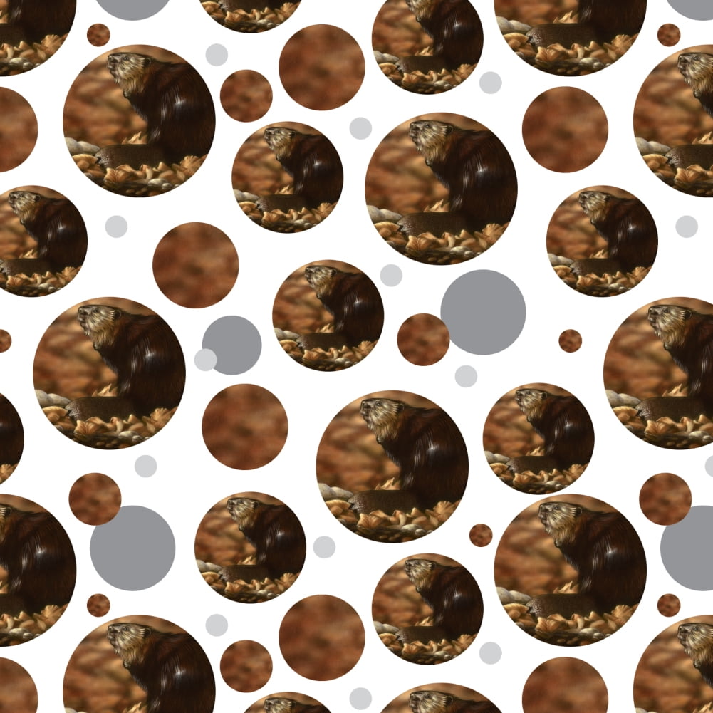 Beaver by the River Premium Gift Wrap Wrapping Paper Roll - Walmart.com