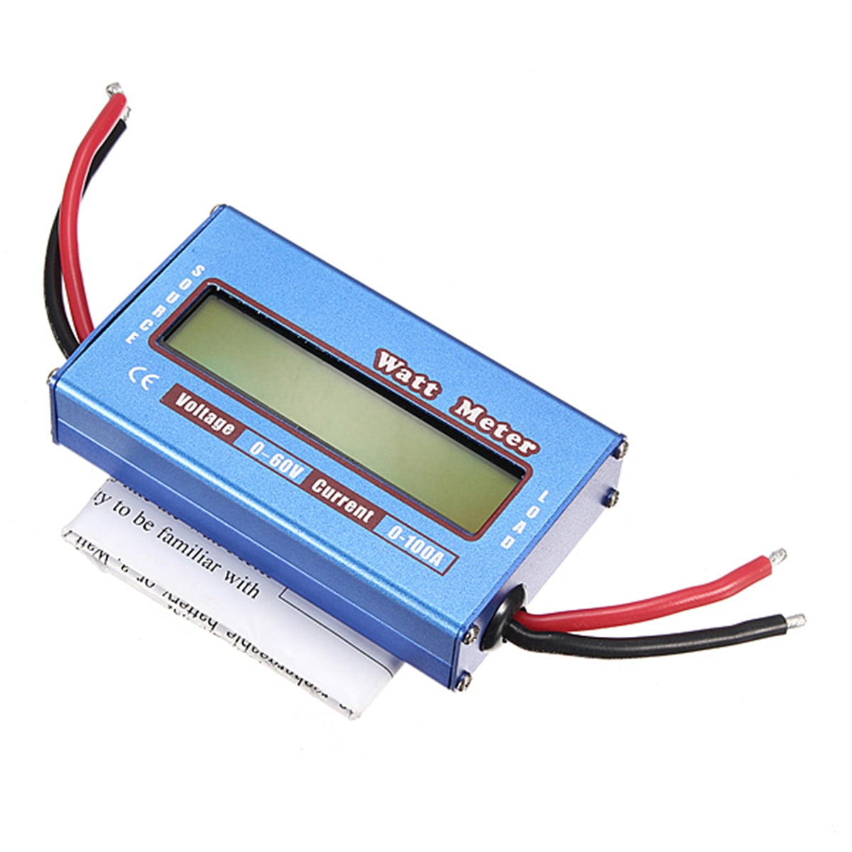 Digital Monitor LCD Watt Meter 60V/100A DC Ammeter RC Battery Power Amp ...