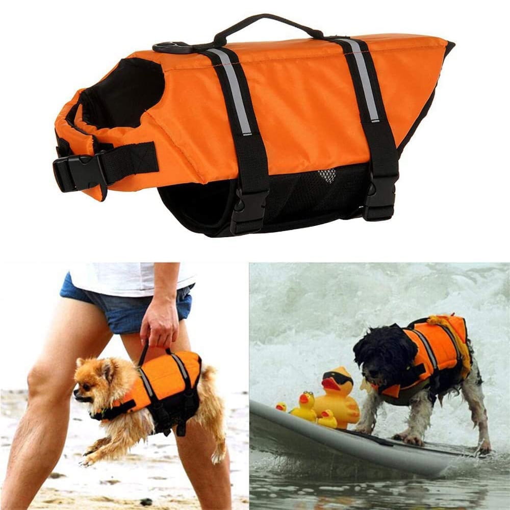 Canine Water Hero: Dog Life Vests with Enhanced Buoyancy, Reflective ...
