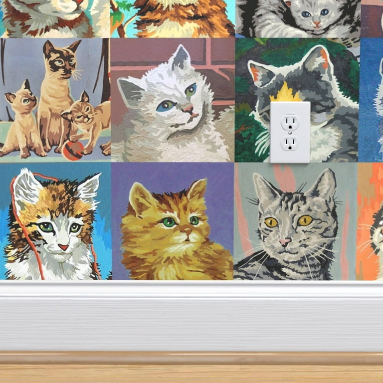 Vintage Cat Wallpaper