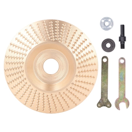 Grinding Shaping Disc Tungsten Carbide 100mm OD 16mm Hole Dia for Angle ...