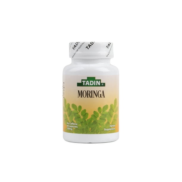 Tadin Moringa Capsules 100% Pure and Natural Superfood Supplement, 60 ...