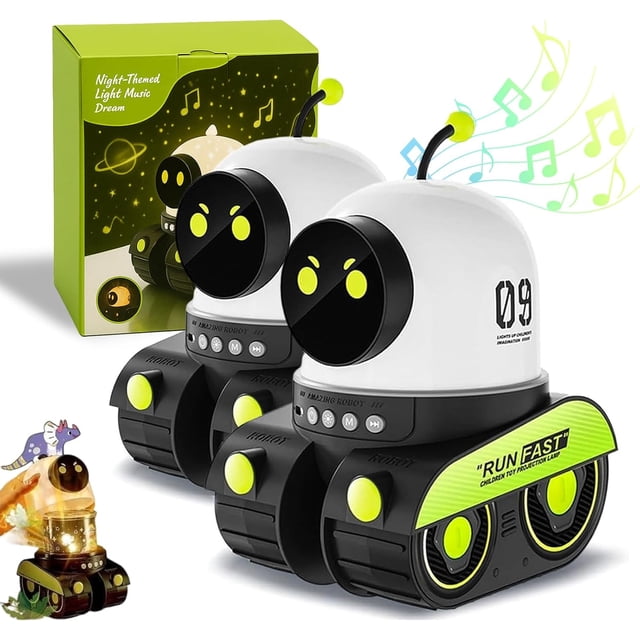 Kids Cartoon Projector Lamp, 2026 New Night Light Projector with ...