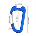Quick-Release Climbing Clip Weatherproof Design with Keychain for ...