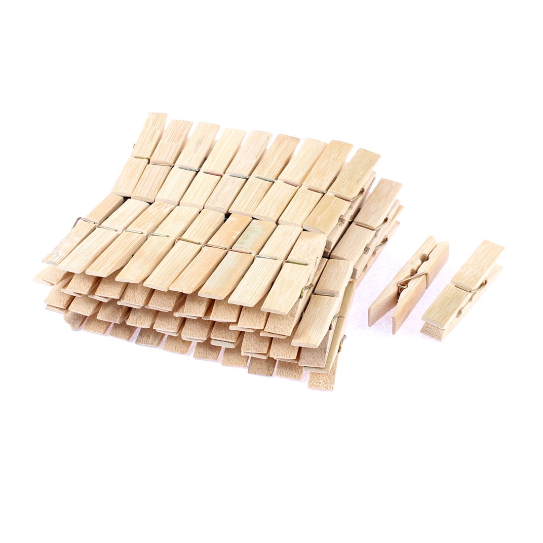 Click here for Unique Bargains 60pcs Wooden Photos Paper Laundry... prices