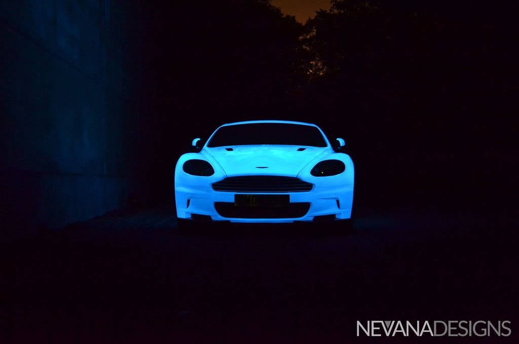 Glow In The Dark Car Wrap