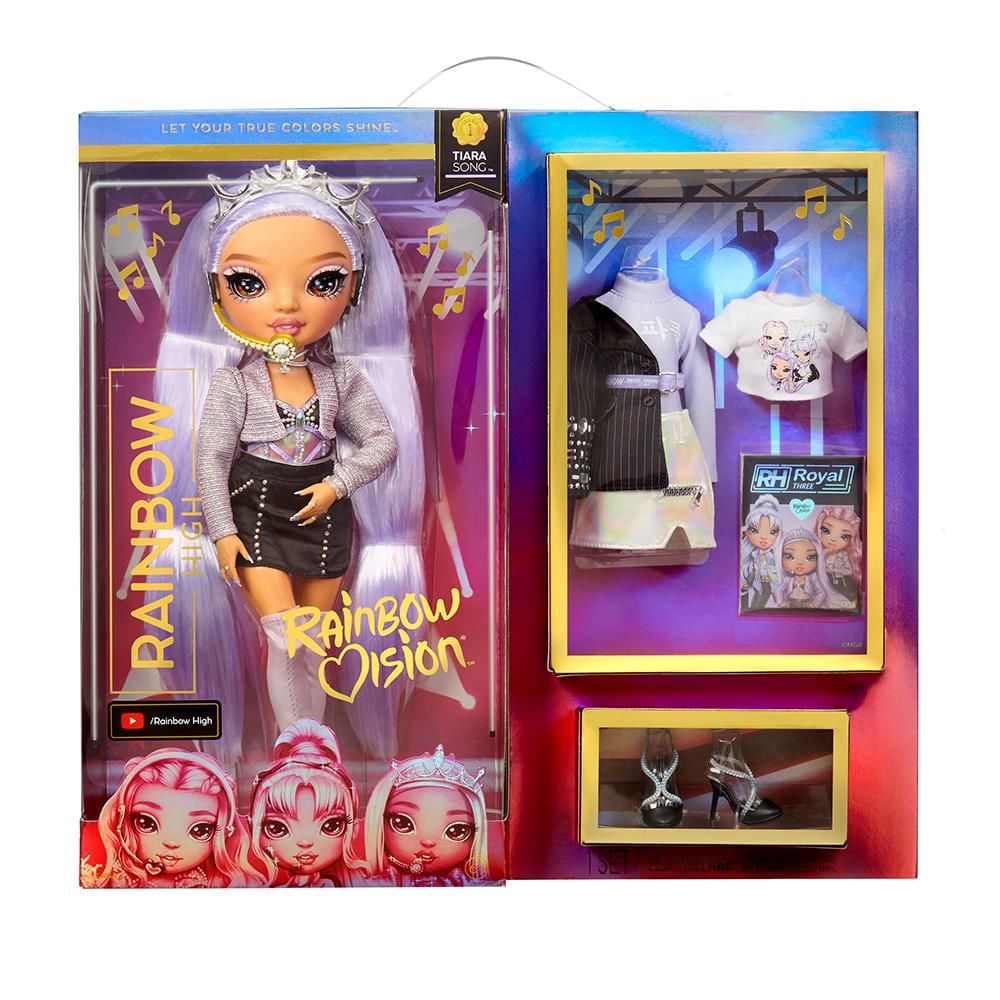 Rainbow Vision Rainbow High Royal Three K-pop – Tiara Song (Purple ...