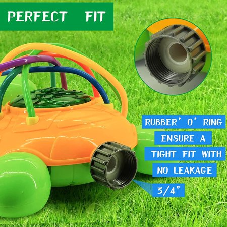 Surper Cute Turtle Water Sprinkler Spray Toy, Baby Bath Toys with 360 ...