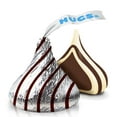 Hersheys Kisses Hugs Milk Chocolate Candy Hugged by White Creme approx ...