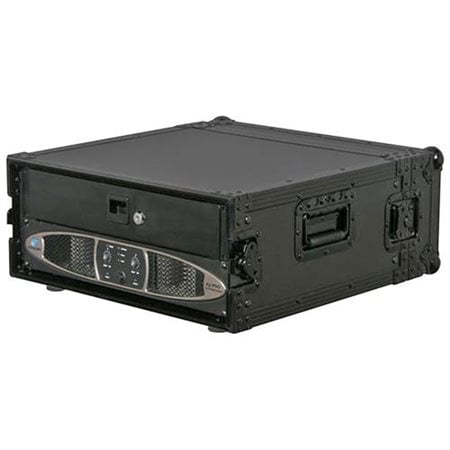 Odyssey Cases FZAR04BL New Black Label DJ Amp Amplifier Flight Rack Ata ...