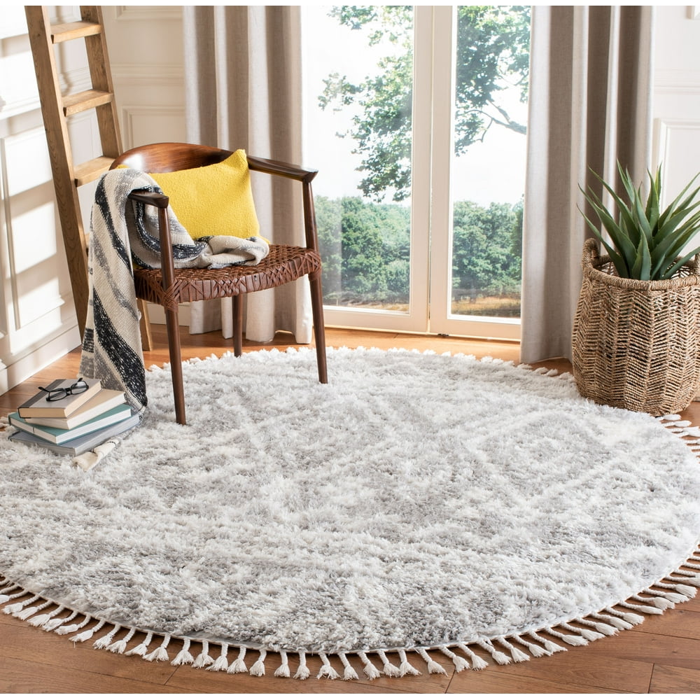 Safavieh Flokati Claudia Aztec Fringe Shag Area Rug or Runner - Walmart ...