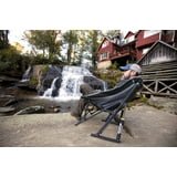 GCI Outdoor Pod Rocker Foldable Rocking Camp Chair, Black - Walmart.com