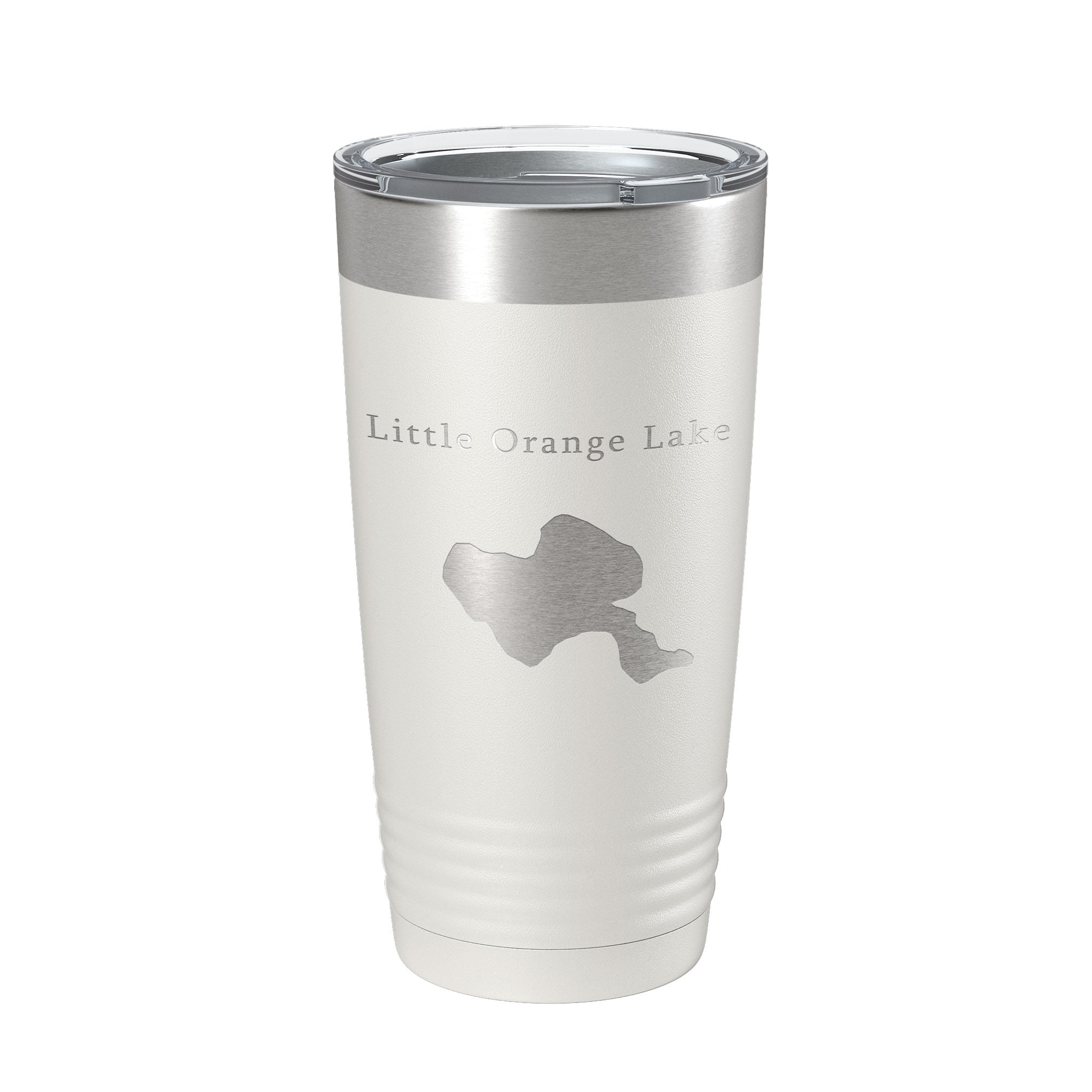 Little Orange Lake Map Tumbler Travel Mug Insulated Laser Engraved ...