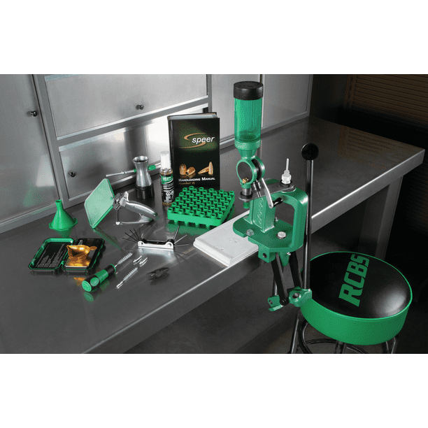 RCBS Rebel Master Reloading Kit Single Stage includes Speer #15 Manual ...